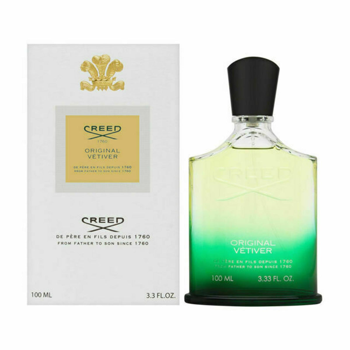 Original Vetiver by Creed 100ml Edp spray For Men – Parfum MM
