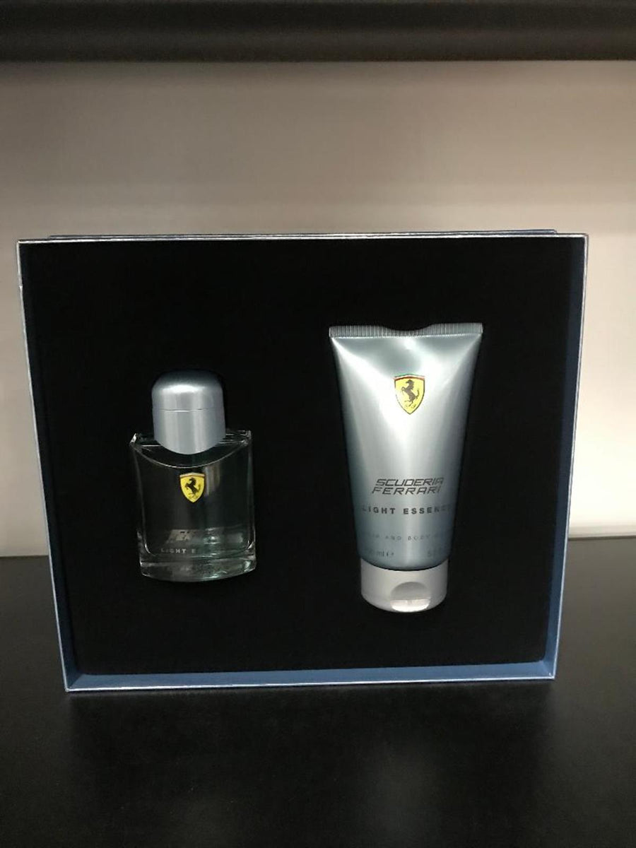 Scuderia Ferrari Light Essence Gift Set - 75ml Edt Spray + 150ml Hair ...